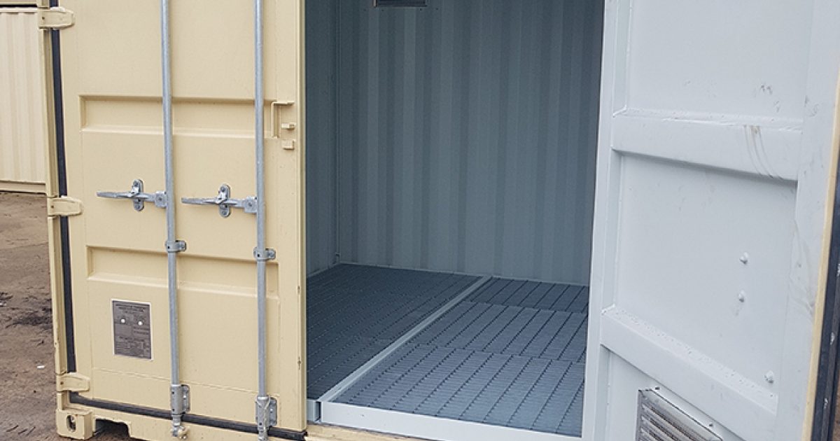 10ft x 8ft Anti Vandal COSHH Store | Balloo Hire