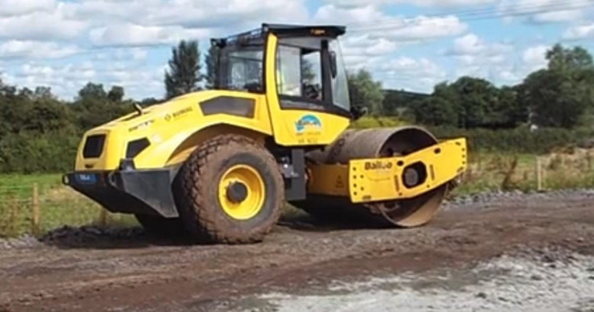 2100mm Rubber Wheel Roller (Soil Compactor) | Balloo Hire