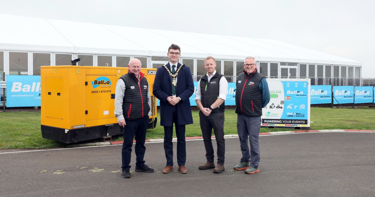 Balloo Hire Supplies Sustainable Future for NW200 | Balloo Hire