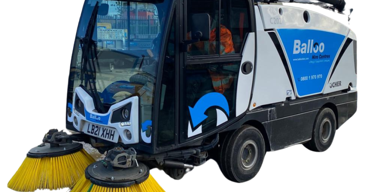 Compact Road Sweeper | Balloo Hire